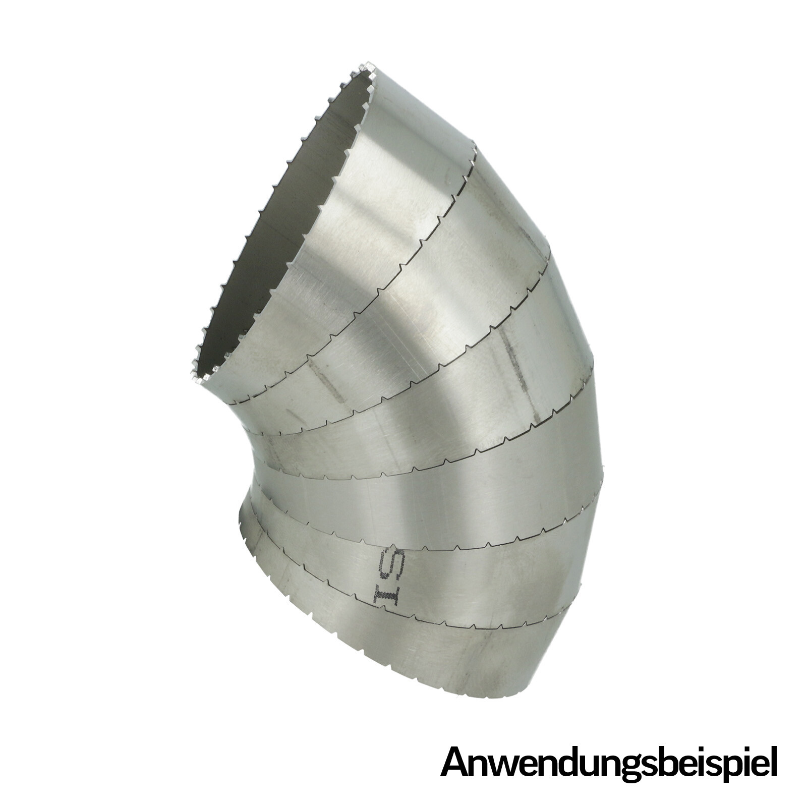 90° Stainless Pie Cut with Spigot - Kit, £ 29.69